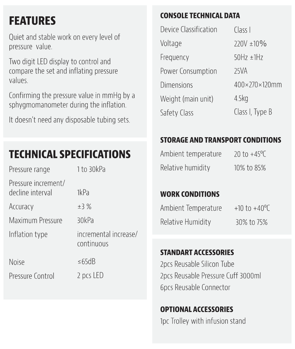 Binotech Prescon 01 Artroskopik Sıvı Akış (İrrigasyon) Sistemi ...